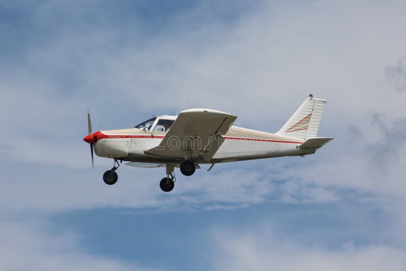 A Propeller Powered Aircraft Plane Stock Photo - Image of engined ...