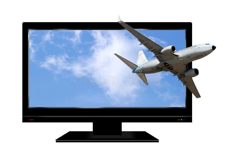 3D led television stock illustration. Illustration of television - 15340251