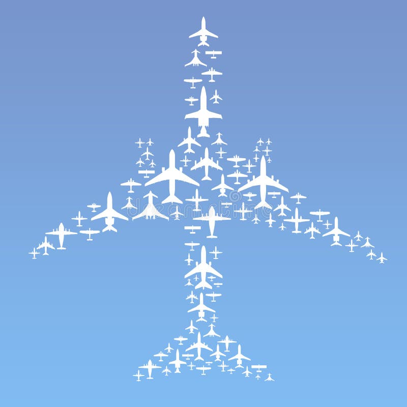 Jet Plane Formation Stock Illustrations – 572 Jet Plane Formation Stock ...
