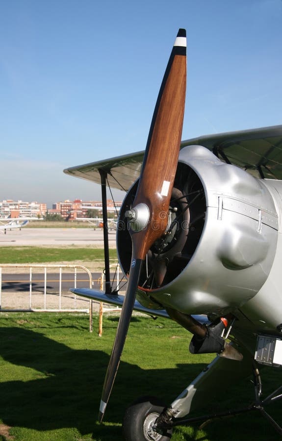 Airplane front stock photo. Image of grass, green, nose - 357184
