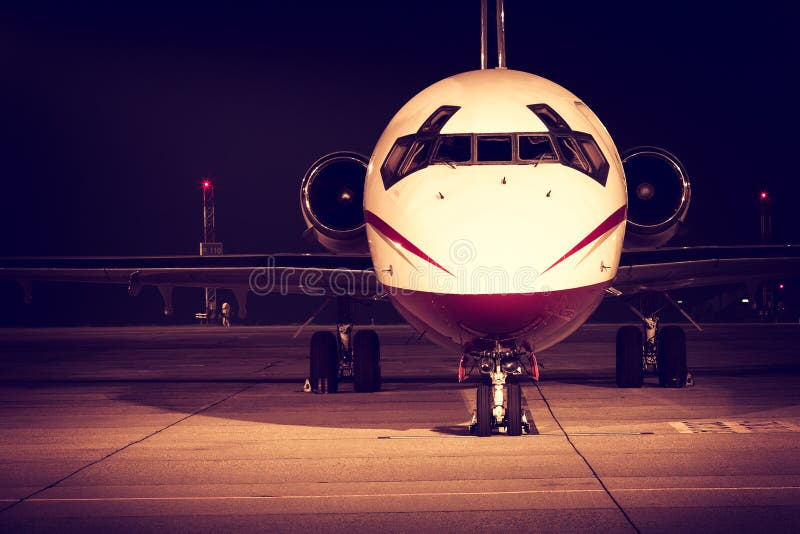A airplane front detail stock image. Image of aircraft - 35299283