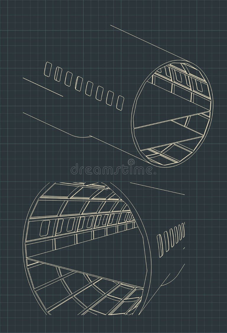 Fuselage Section Stock Illustrations – 87 Fuselage Section Stock ...