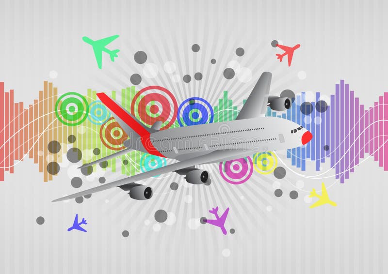 Airplane graphic stock vector. Illustration of airplane - 61037319