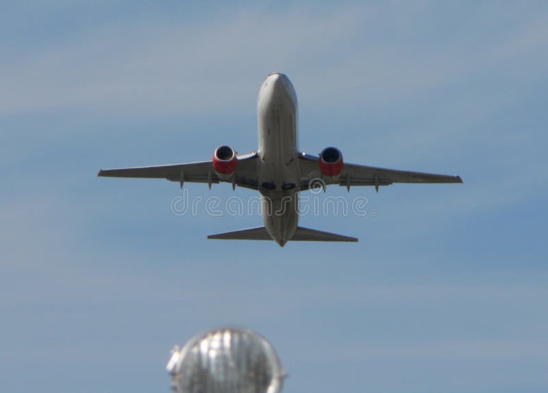 Airplane And Human Head Picture. Image: 91769320