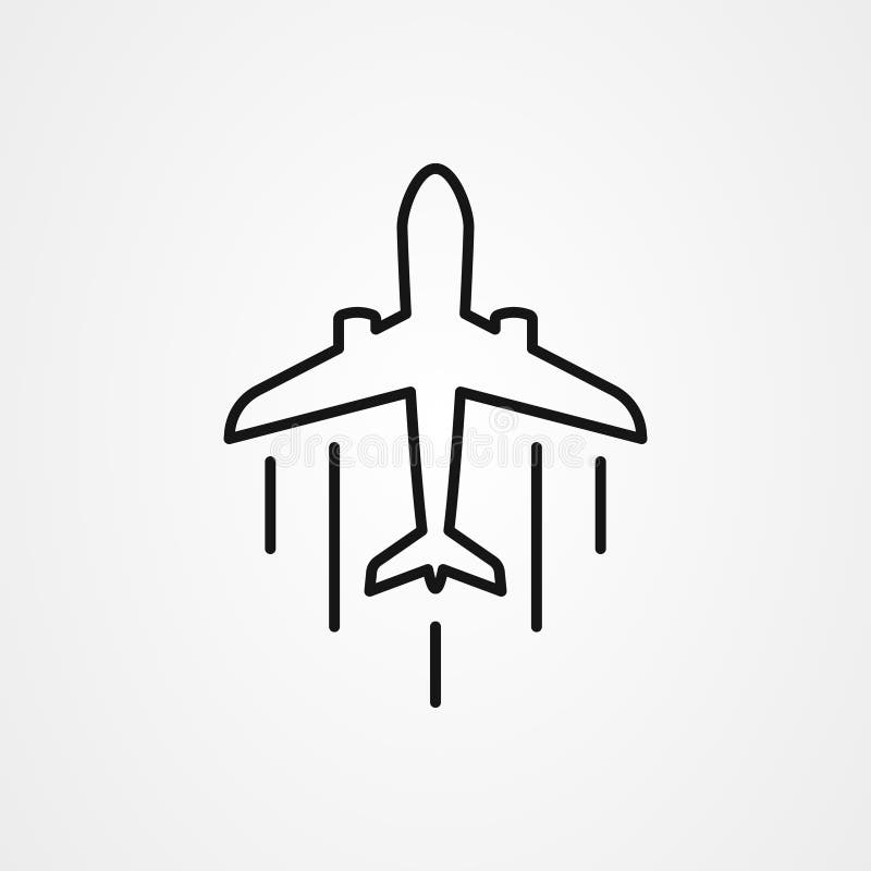 Aviation Logo, Plane Logo Design. Simple Flat Vector Illustration Stock ...