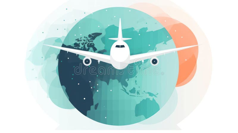 A Airplane Icon Representing the Ability To Collect and Analyze Data ...