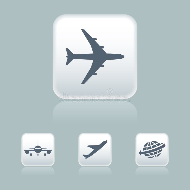 RC plane icons stock vector. Illustration of remote - 104761524