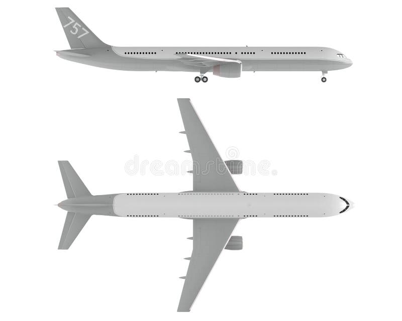 Airplane Top View Stock Illustrations – 7,126 Airplane Top View Stock ...