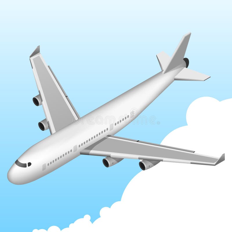 Airplane Isometric Icon stock vector. Illustration of aviation - 47982882