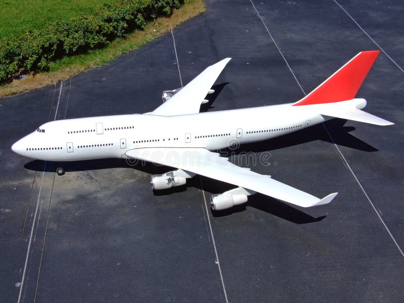 Airplane Jet Model stock image. Image of model, transport - 198852083