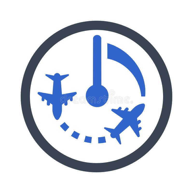 Airplane navigation icon stock vector. Illustration of search - 263832707