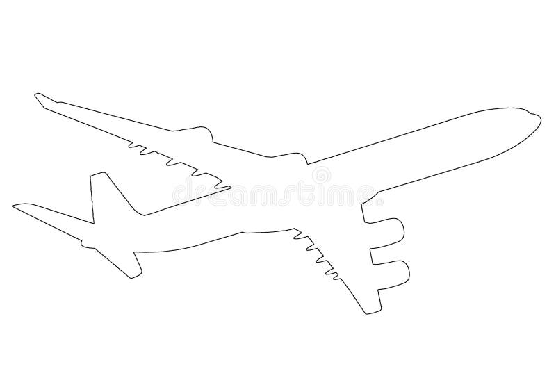22+ Airplane outline Free Stock Photos - StockFreeImages