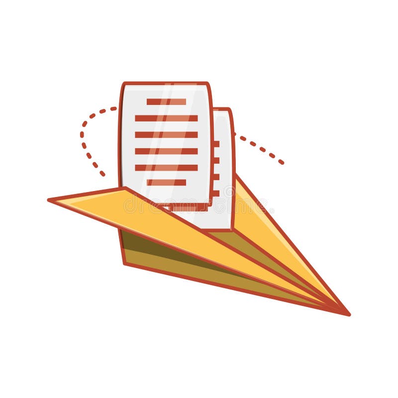 Documents moving. stock illustration. Illustration of moving - 22172964