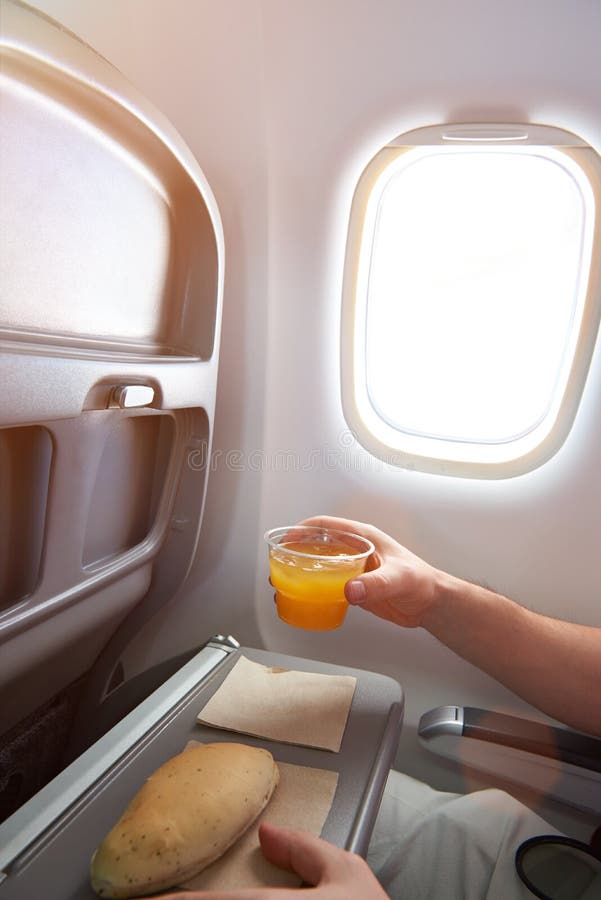 Airplane passenger meal stock image. Image of drink, dinner - 92062175
