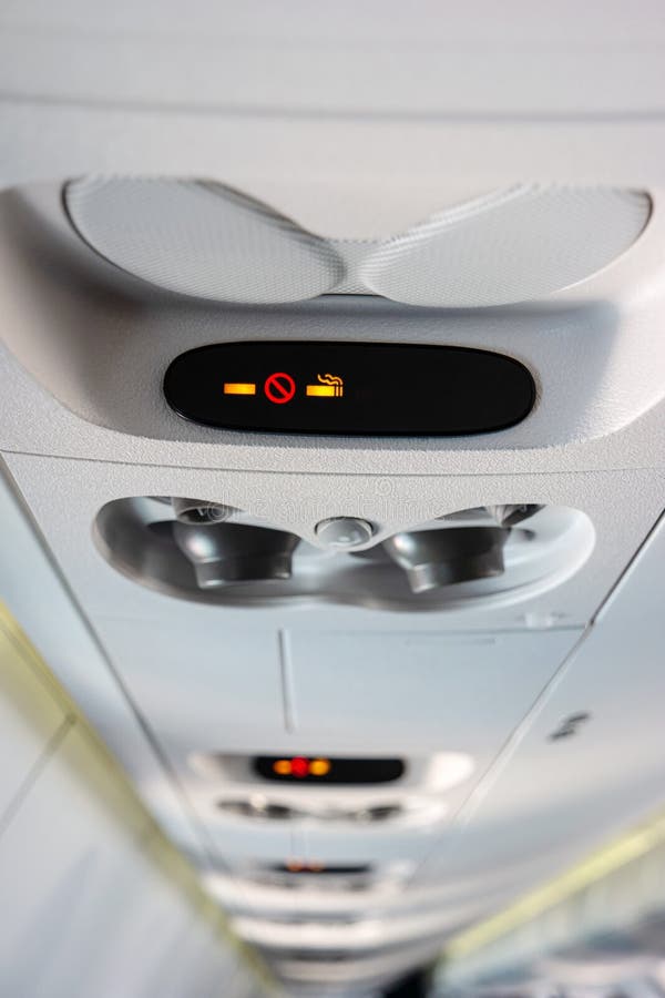 Airplane Passenger Overhead LCD and Control Panel for Air and ...