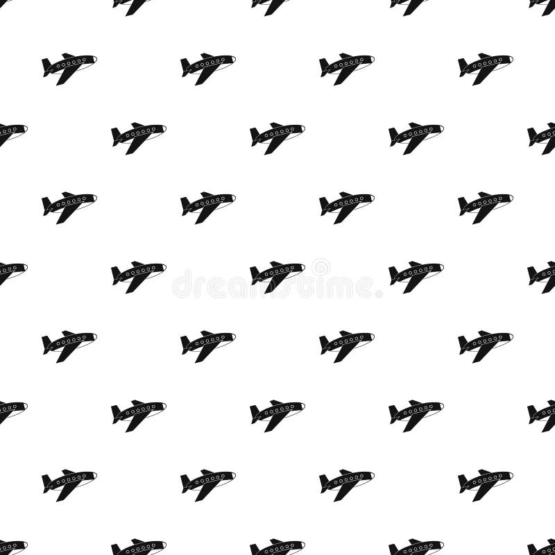 Airplane pattern vector stock vector. Illustration of airplane - 107686301