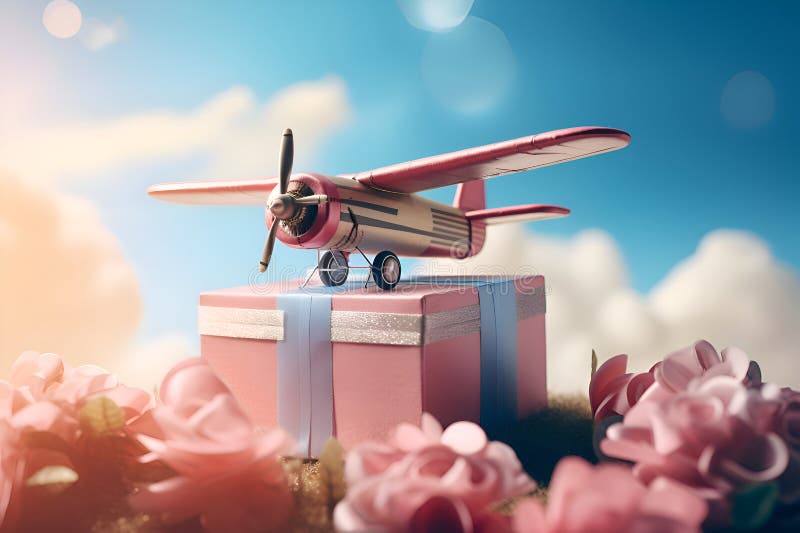 Pink Aeroplane Stock Illustrations – 1,010 Pink Aeroplane Stock ...