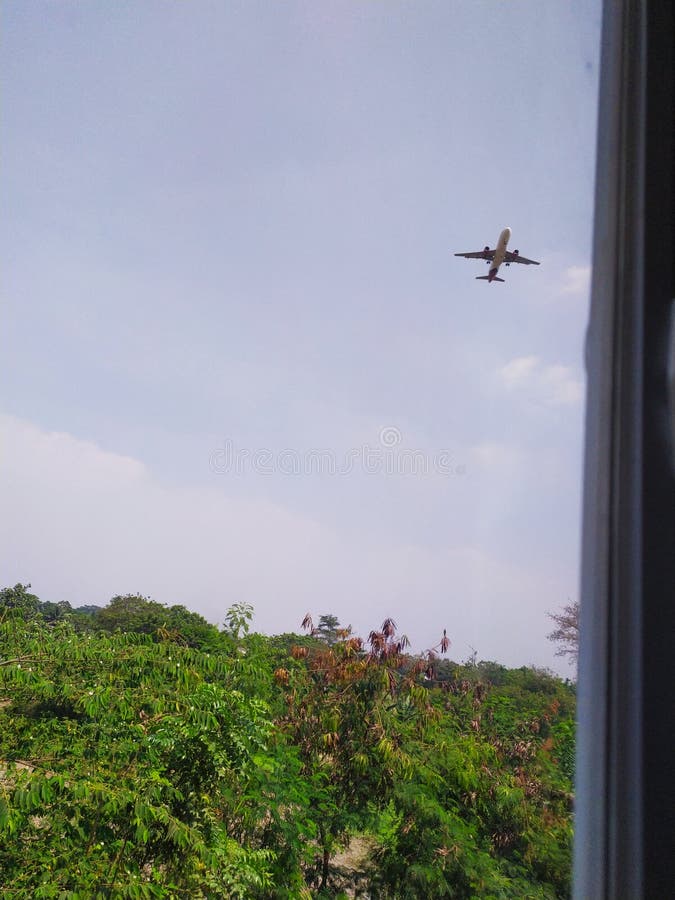 Airplane play good morning stock image. Image of airplane - 220862969