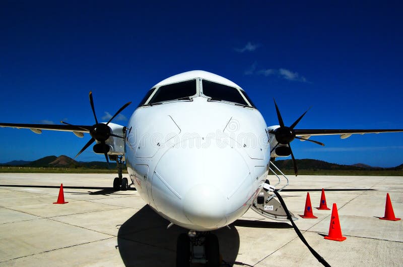 Airplane Portrait Stock Photos - Image: 16460013
