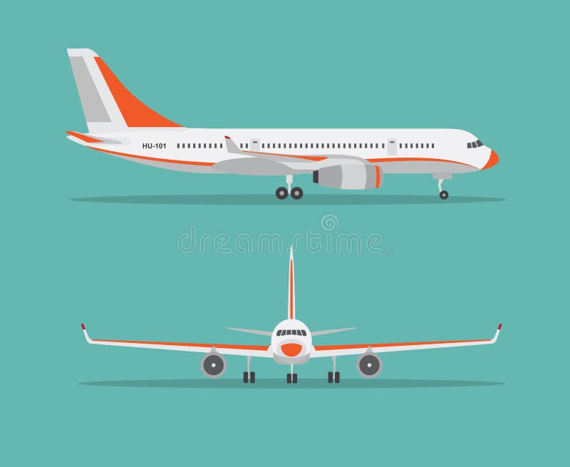 Airplane Profile Stock Illustrations – 513 Airplane Profile Stock ...