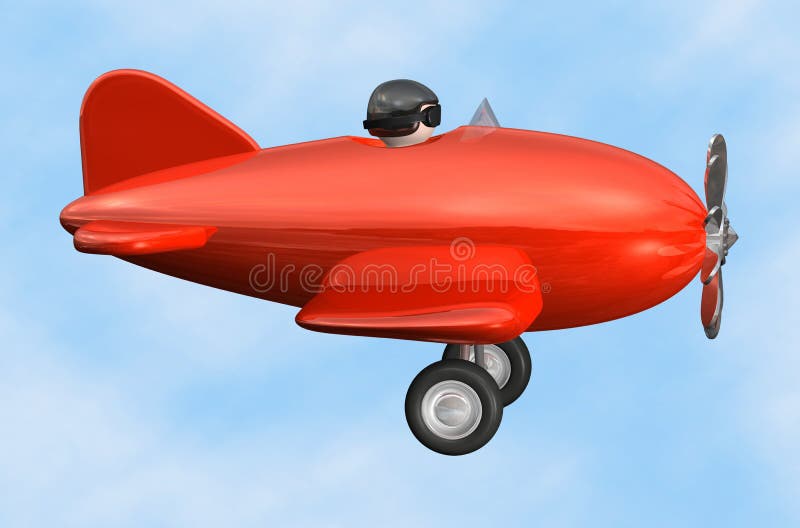 Airplane Profile - Isolated Stock Illustration - Illustration of ...