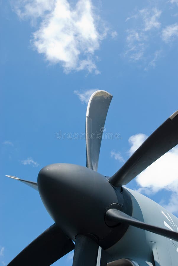 Aircraft propeller stock image. Image of white, aviation - 4662229