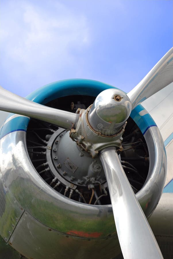 Vintage Propeller Airplane stock photo. Image of flight - 23193490