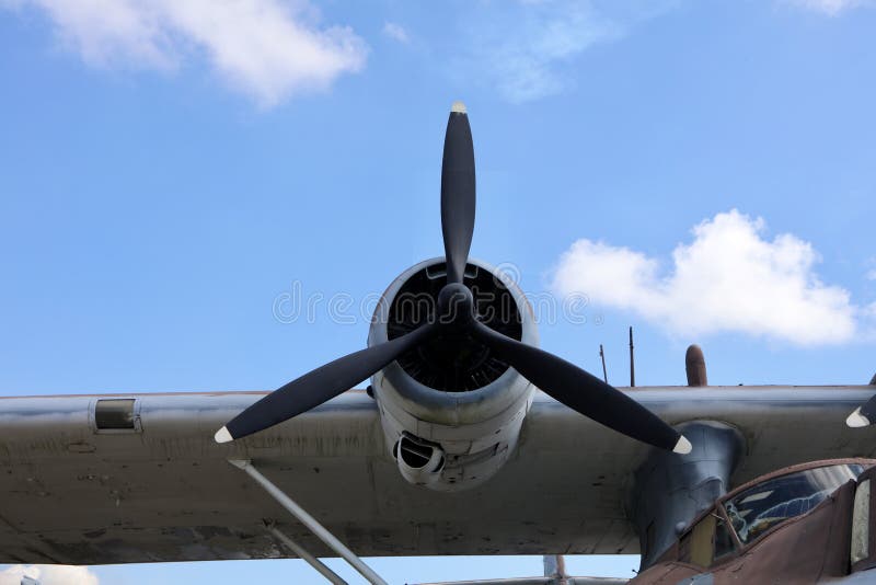 Airplane Propeller stock image. Image of flag, midway - 102080325