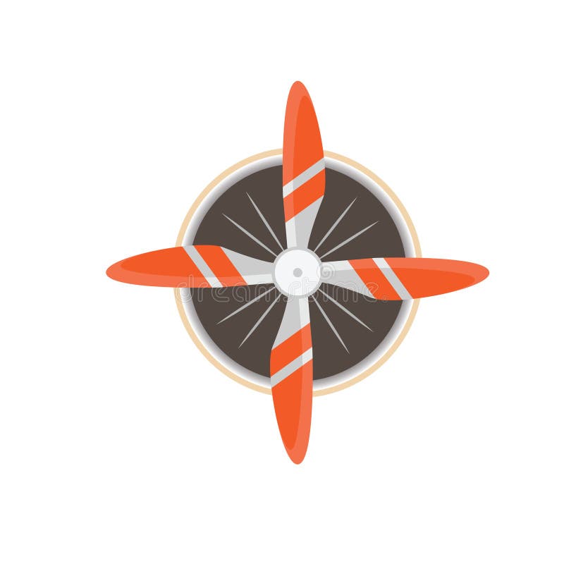 Propeller Propeller Cartoon Vector Illustration Stock Illustration ...