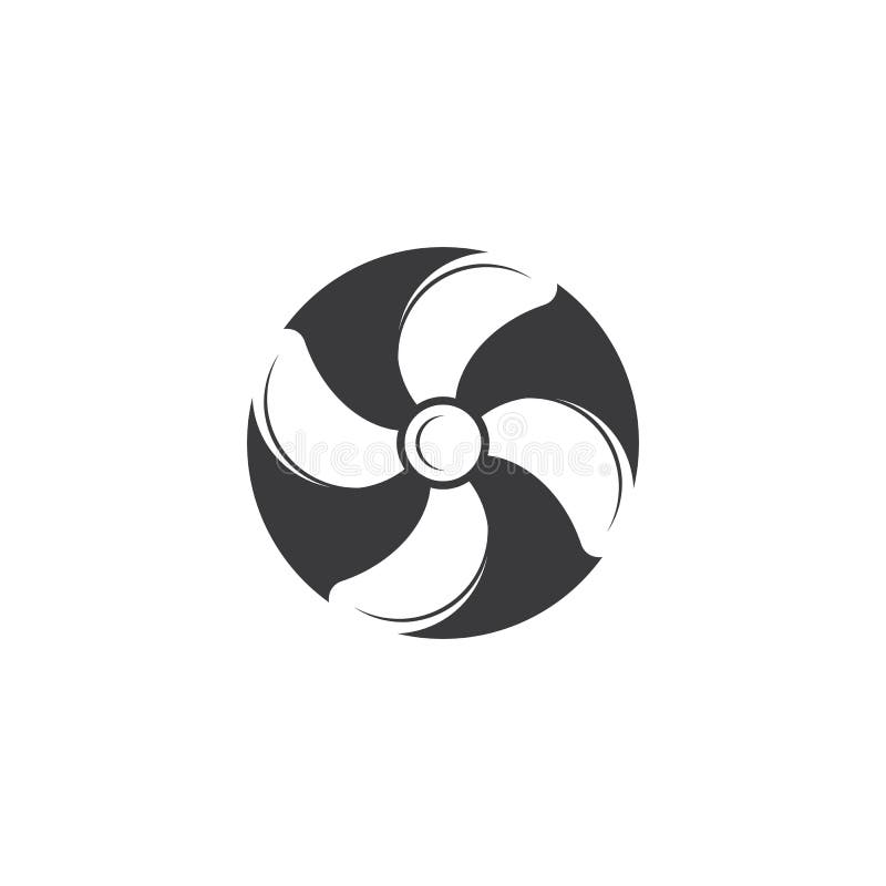 Airplane Propeller Vector Illustration Design Stock Vector ...