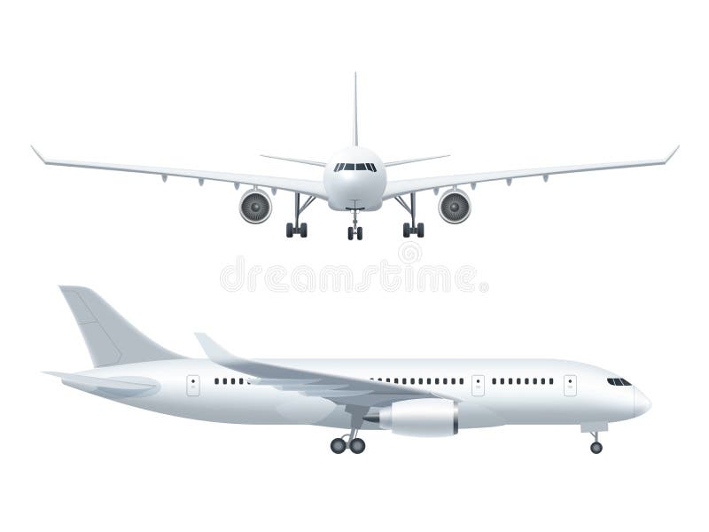 Airplane Profile Stock Illustrations – 869 Airplane Profile Stock ...