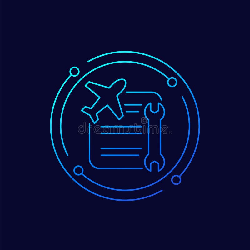 Icon Airplane Repair Stock Illustrations – 830 Icon Airplane Repair ...