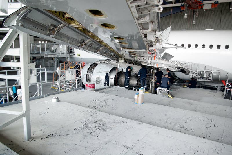 Airplane repair stock photo. Image of airtaxi, cessna, park - 831710