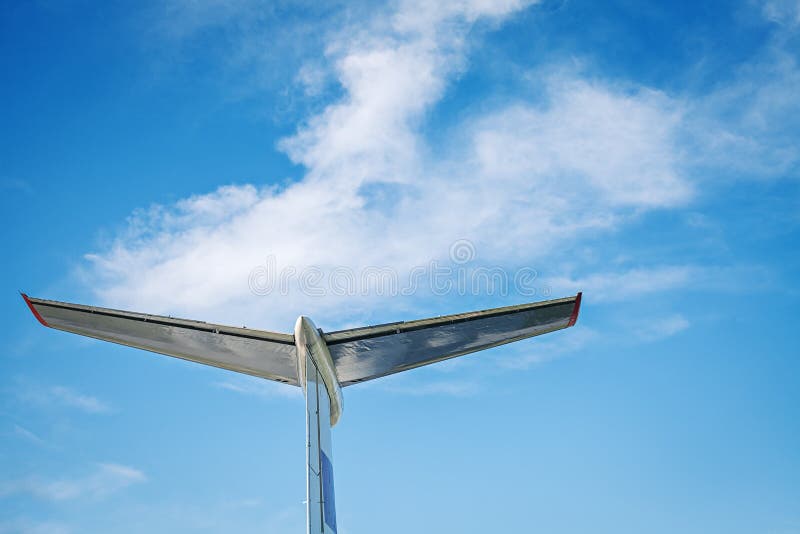 Airplane Retro Vintage Tail Detail Stock Photo - Image of detail, plane ...