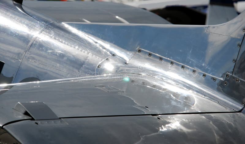 Airplane rivets stock image. Image of wing, texture, plane - 5404107
