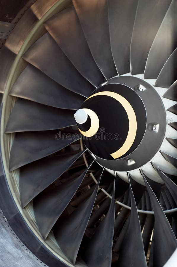 Airplane s jet engine stock image. Image of steel, thruster - 3793071