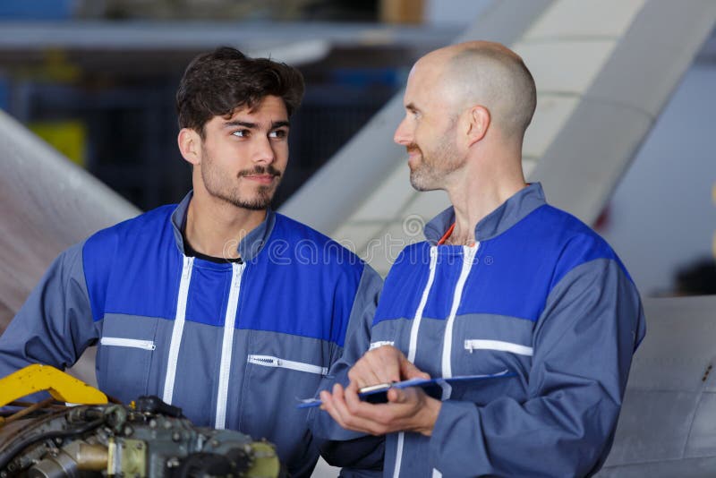 Airplane service stock image. Image of commercial, positive - 10919725