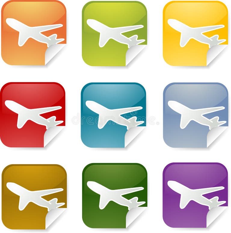 Aeroplane Sticker Stock Illustrations – 1,289 Aeroplane Sticker Stock ...