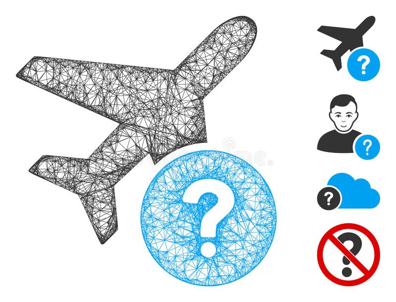 Airplane Question Mark Stock Illustrations – 159 Airplane Question Mark ...