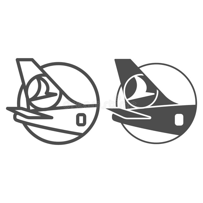 Airplane Tail Icon Stock Illustrations – 1,300 Airplane Tail Icon Stock ...