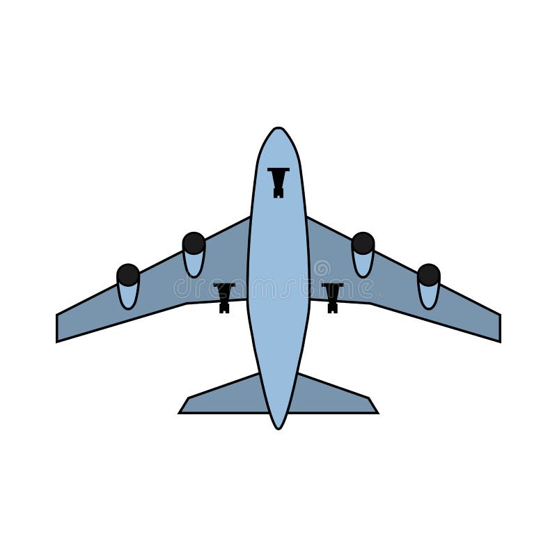 Airplane Takeoff Icon stock vector. Illustration of isolated - 149849879