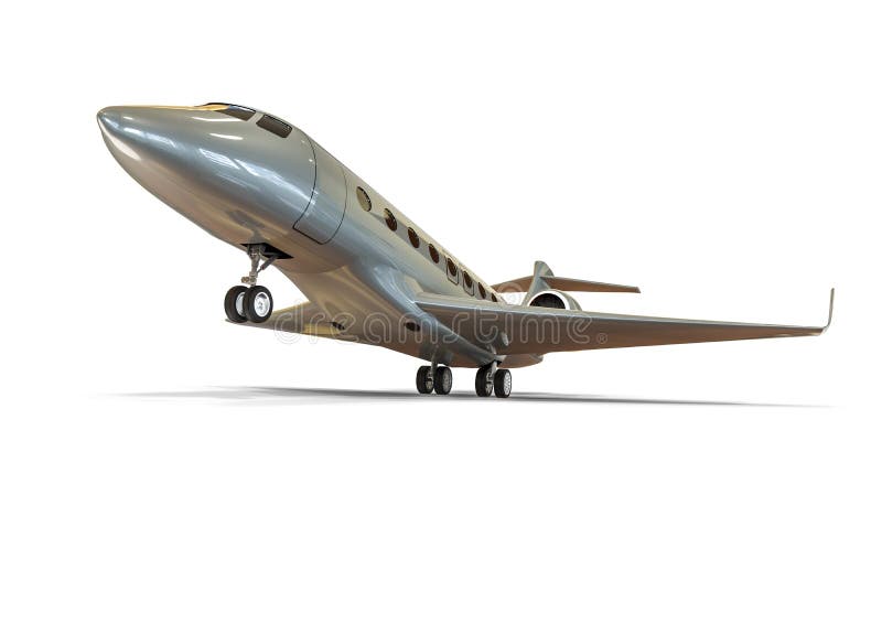 Airplane taking off stock illustration. Illustration of airline - 76286455