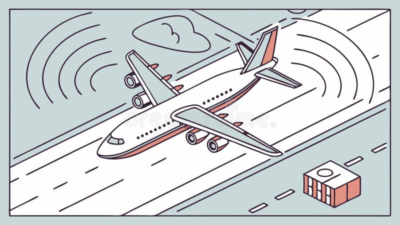 Airplane Taking Off, Flight and Travel Journey Illustration. Vector ...