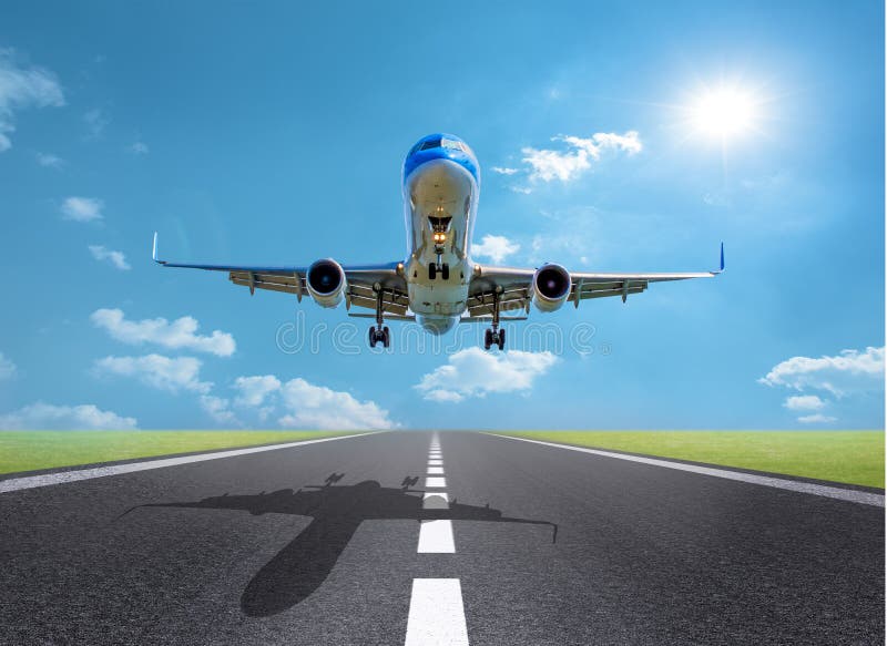Airplane taking off stock photo. Image of cargo, airport - 36547776