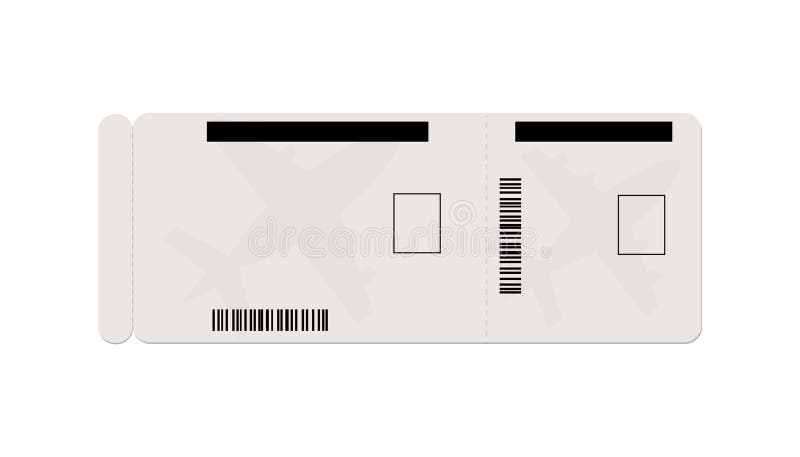 Airplane Ticket Design for a Flight with Passenger Name and Destination ...