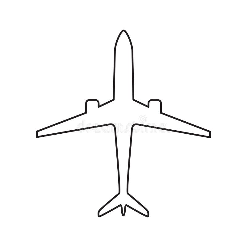 Airplane Top View Stock Illustrations – 9,165 Airplane Top View Stock ...