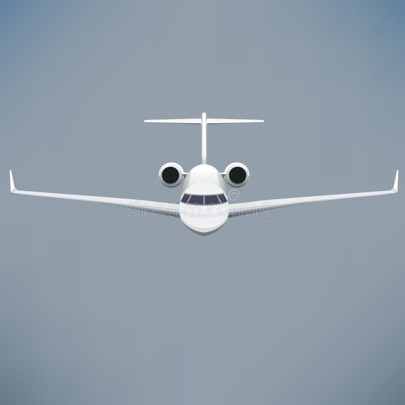 Airplane stock vector. Illustration of engine, fast, international ...