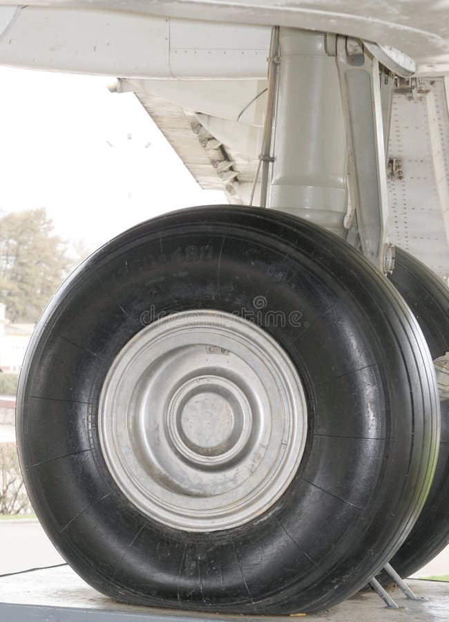 Airplane wheel stock image. Image of power, airport, flying - 70539543