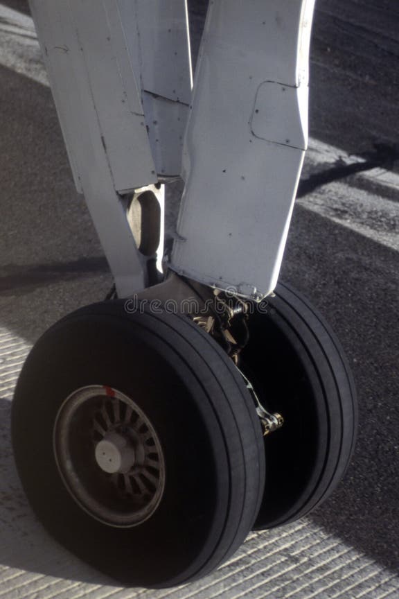 Airplane wheels stock image. Image of gear, close, travel - 4684079