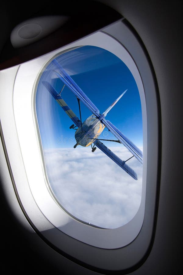 Airplane Shadow Above the Desert Stock Photo - Image of flight, small ...
